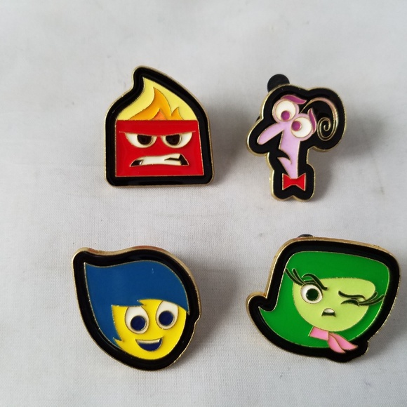 Accessories | Disney Official Trading Pins Inside Out Theme 4 | Poshmark